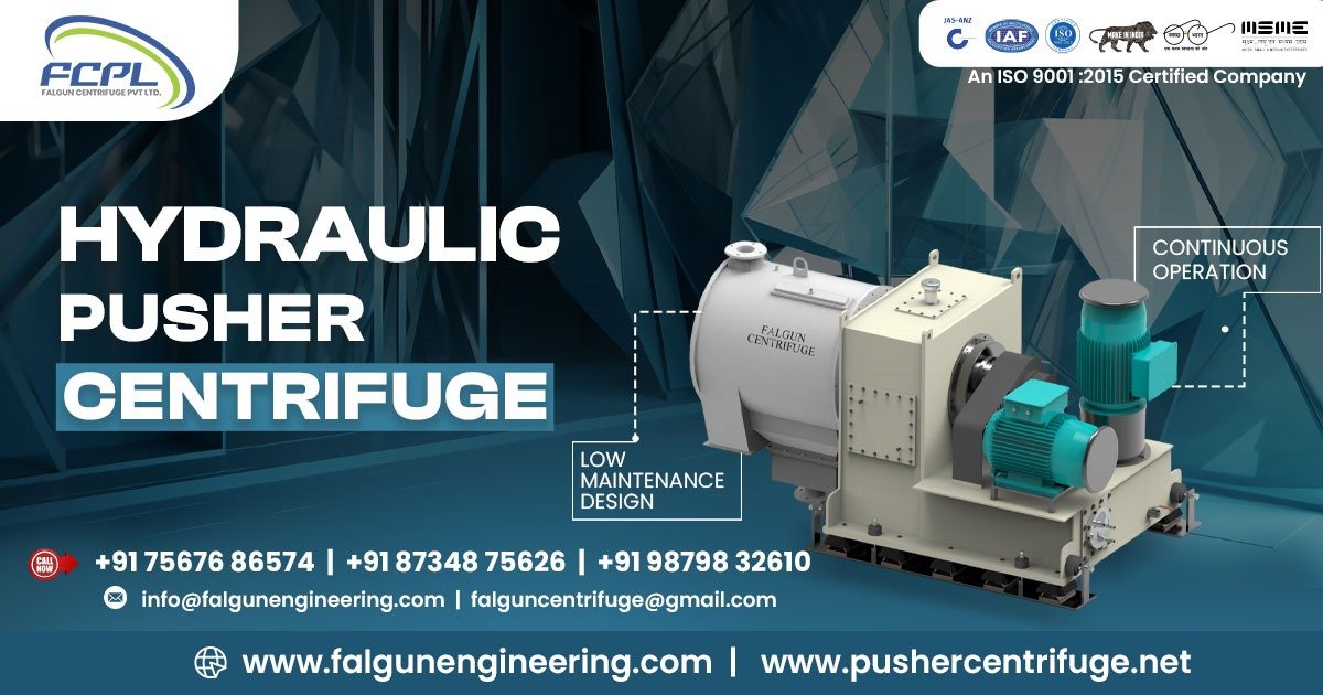 Advanced Pusher Centrifuge Technology Revolutionizing Russian Industry ...